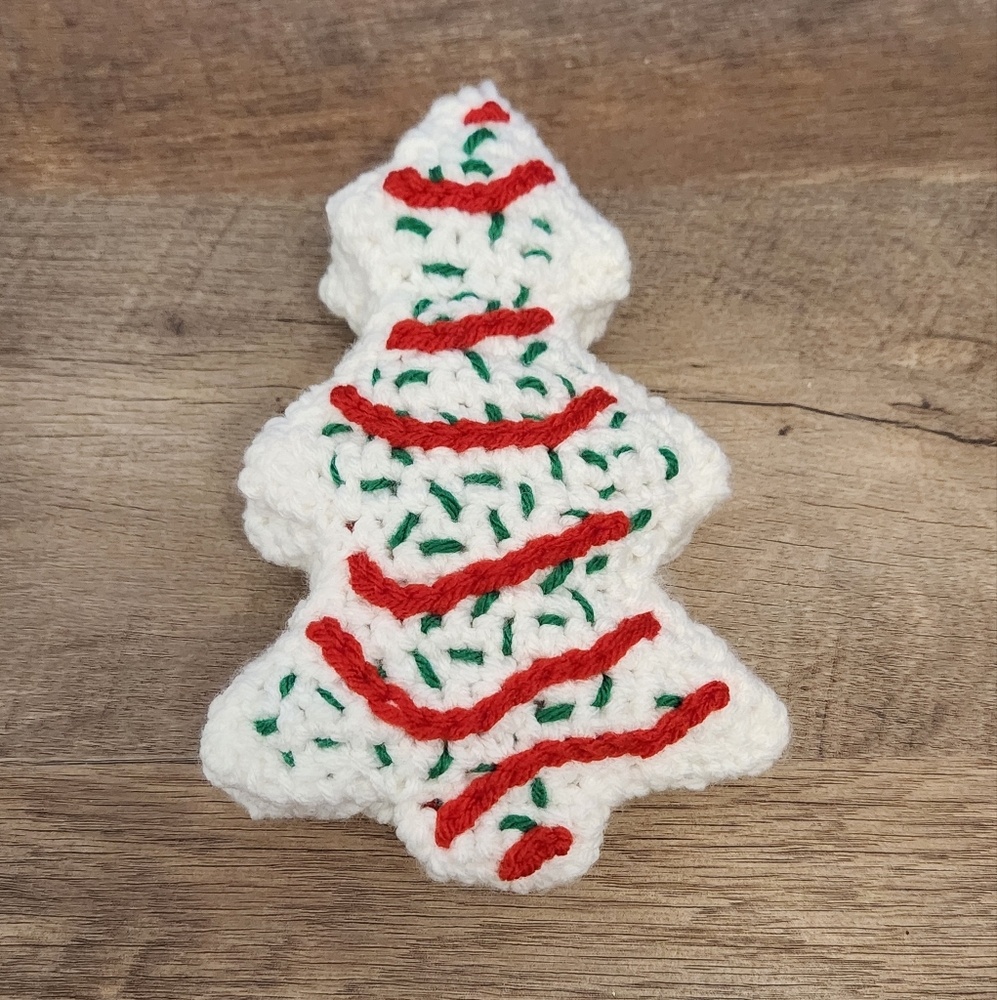 Little Debbie "Christmas Tree" Cake Crochet - Gem